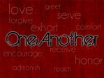 One Another | Unashamed of Jesus