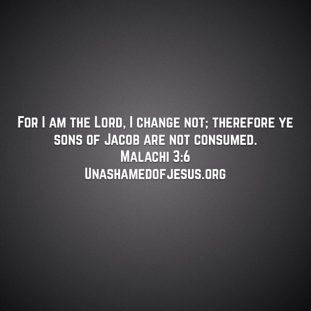 Does God Change? | Unashamed of Jesus