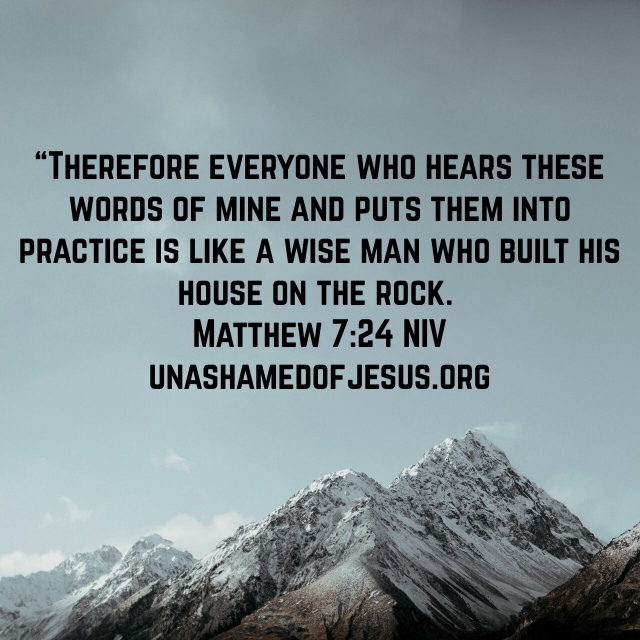 Build On The Rock | Unashamed of Jesus