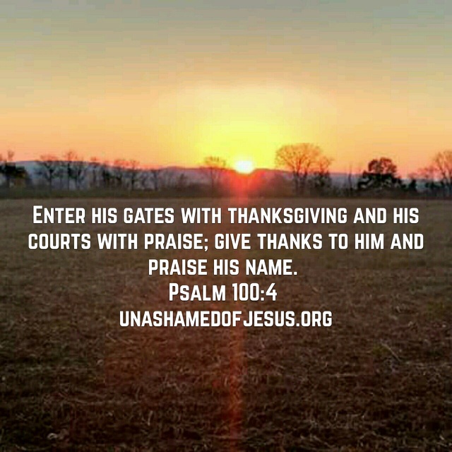 Happy Thanksgiving | Unashamed of Jesus