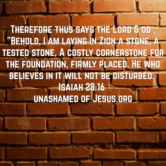 Cornerstone | Unashamed of Jesus