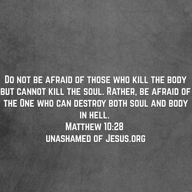Fear of God | Unashamed of Jesus