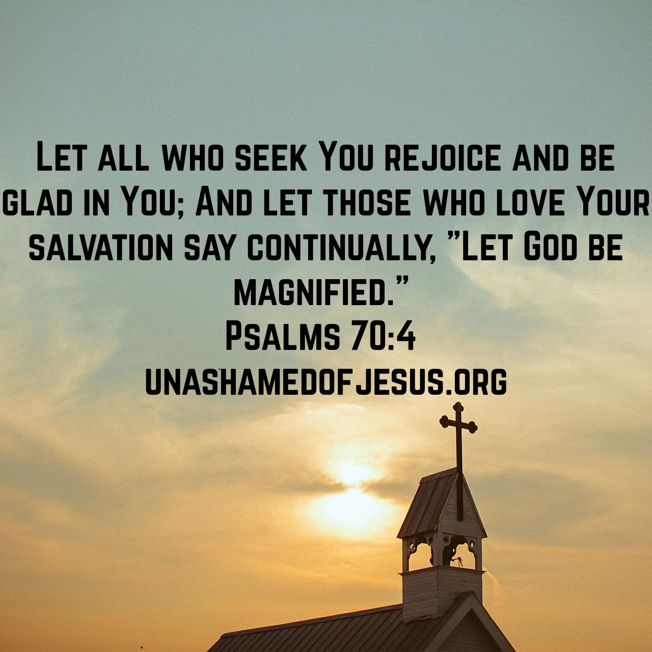 Let God Be Magnified | Unashamed of Jesus