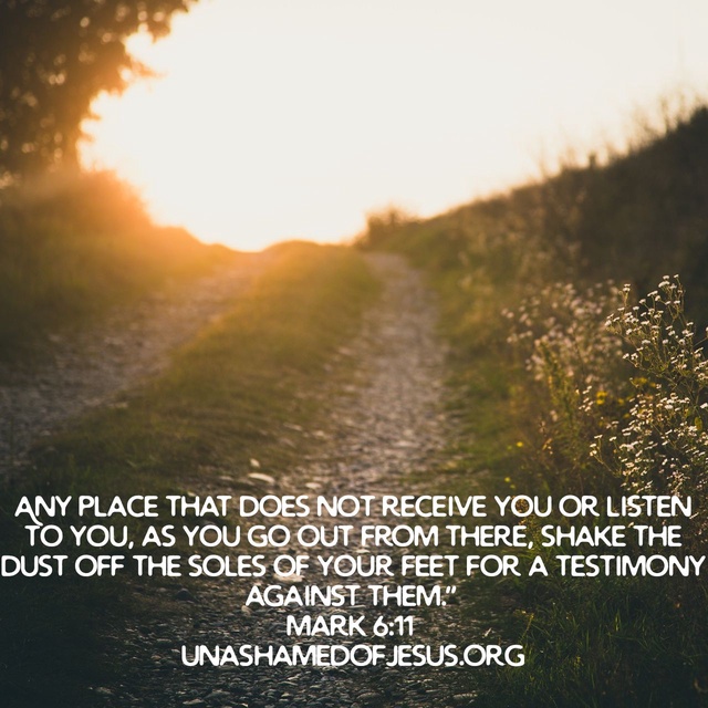 Shake The Dust | Unashamed of Jesus