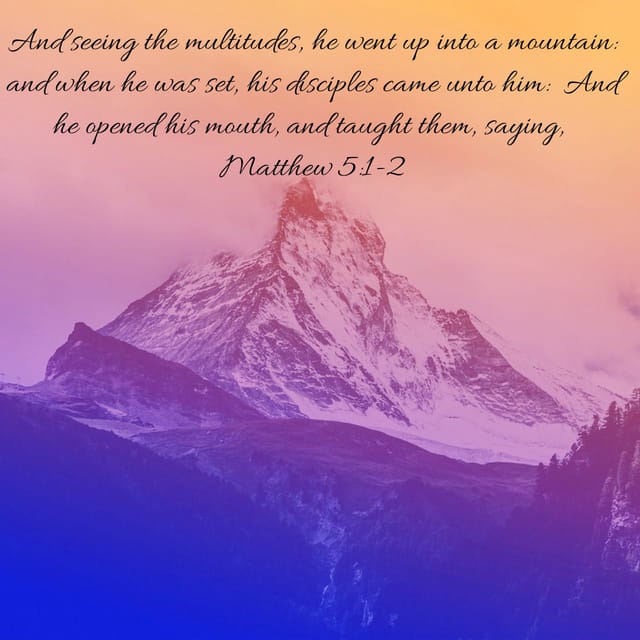 Sermon On The Mount | Unashamed of Jesus