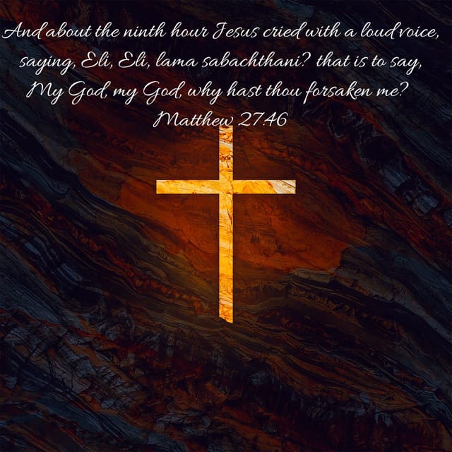 My God, My God #GoodFriday | Unashamed of Jesus