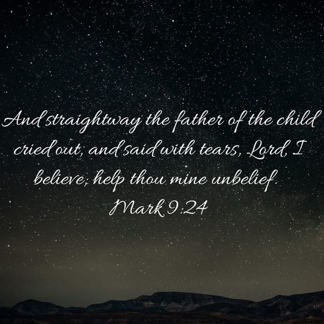 Mark 9- Help Our Unbelief | Unashamed of Jesus