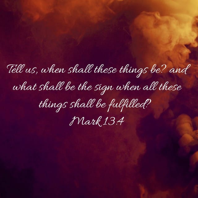 Mark 13- The End Times | Unashamed of Jesus