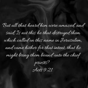 Acts 9- Paul’s Transformation | Unashamed of Jesus