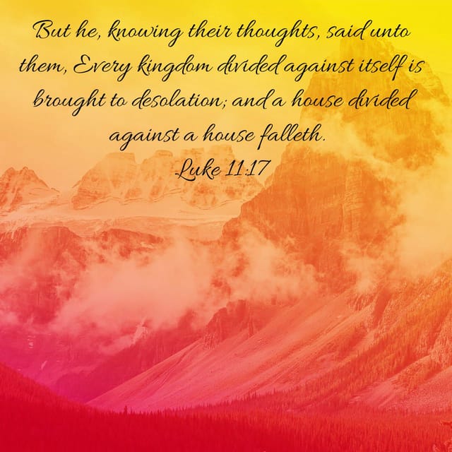 Luke 11- A House Divided | Unashamed of Jesus