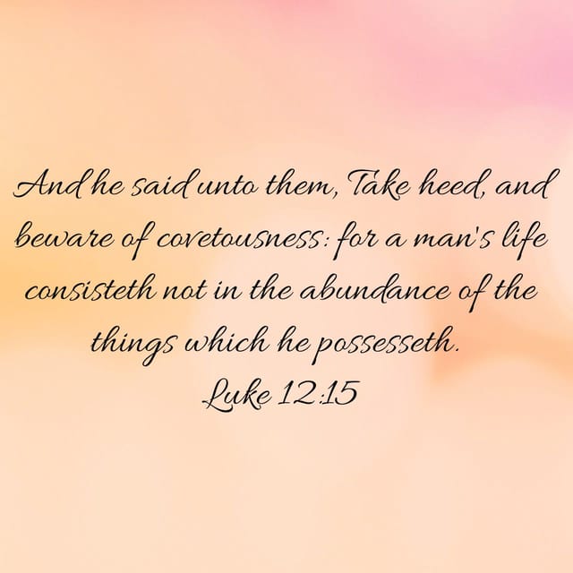 Luke 12- Beware of Greed | Unashamed of Jesus