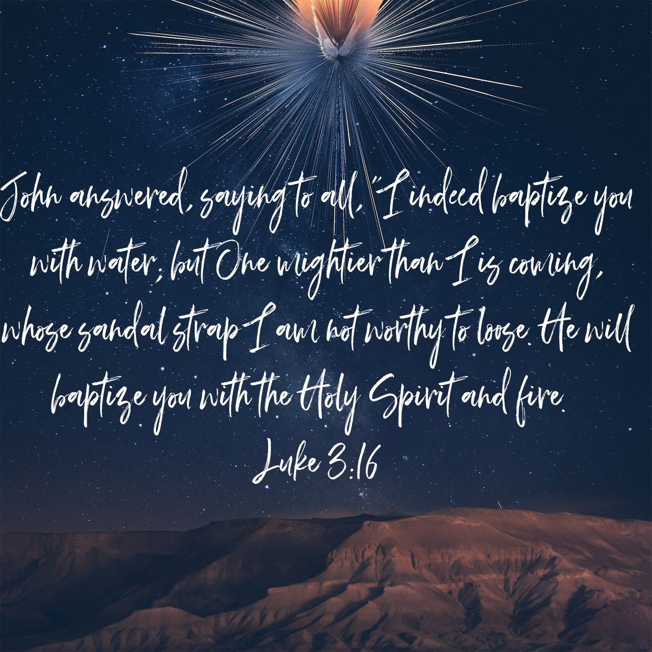 Luke 3- Baptism of the Holy Spirit | Unashamed of Jesus