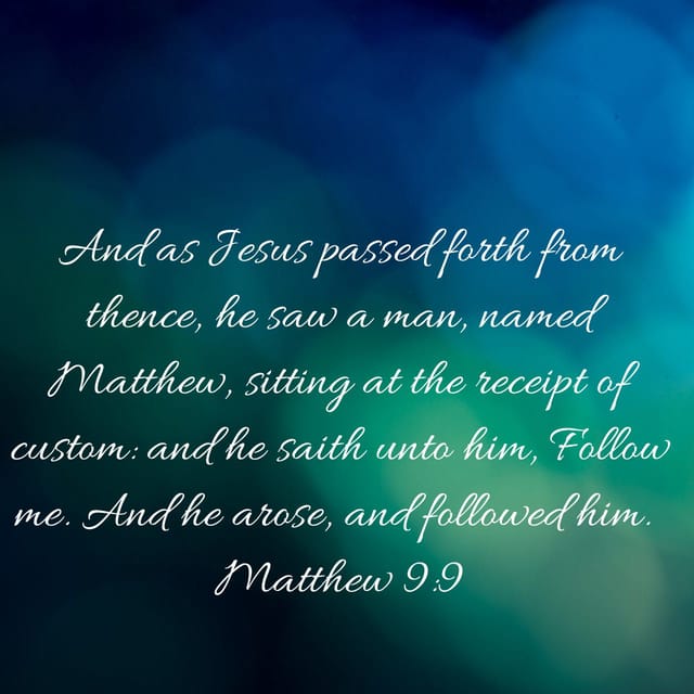 Matthew 9- The Calling | Unashamed of Jesus