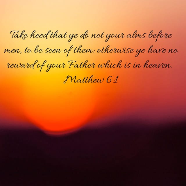 Matthew 6- Give Righteously | Unashamed of Jesus