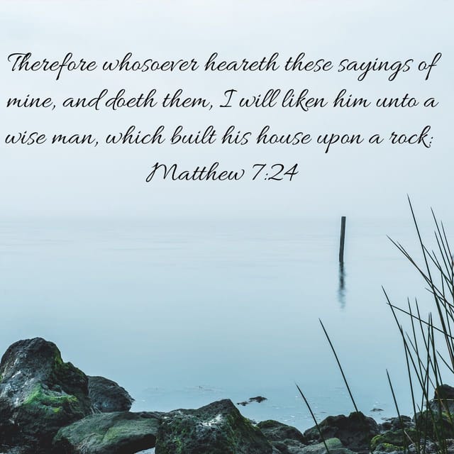 Matthew 7- Build On The Rock | Unashamed of Jesus