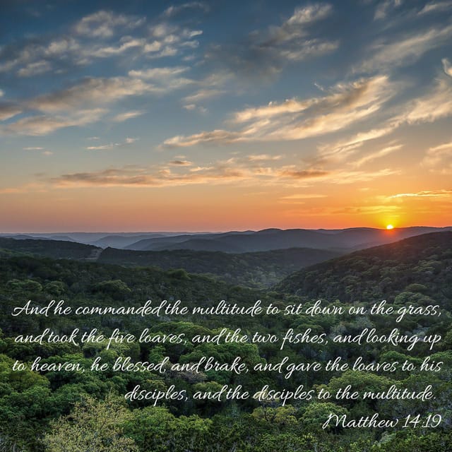 Matthew 14- Feeding the Multitude | Unashamed of Jesus