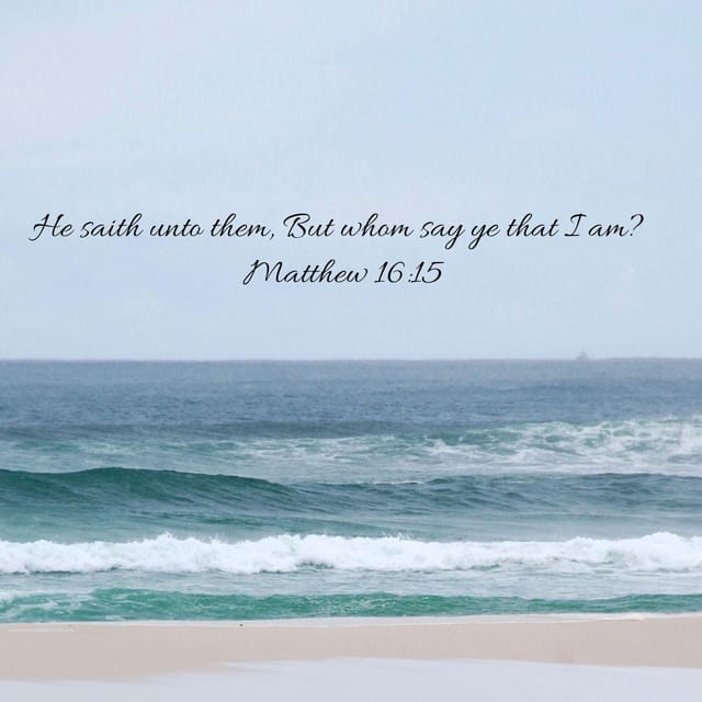 Matthew 16- Who Is Jesus? | Unashamed of Jesus