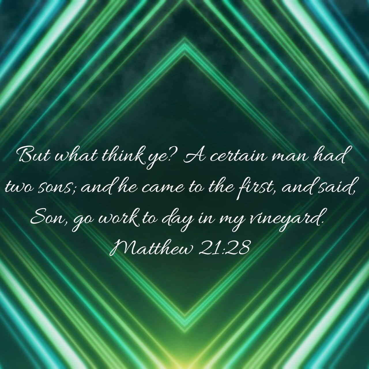 Matthew 21- Parable of The Two Sons | Unashamed of Jesus