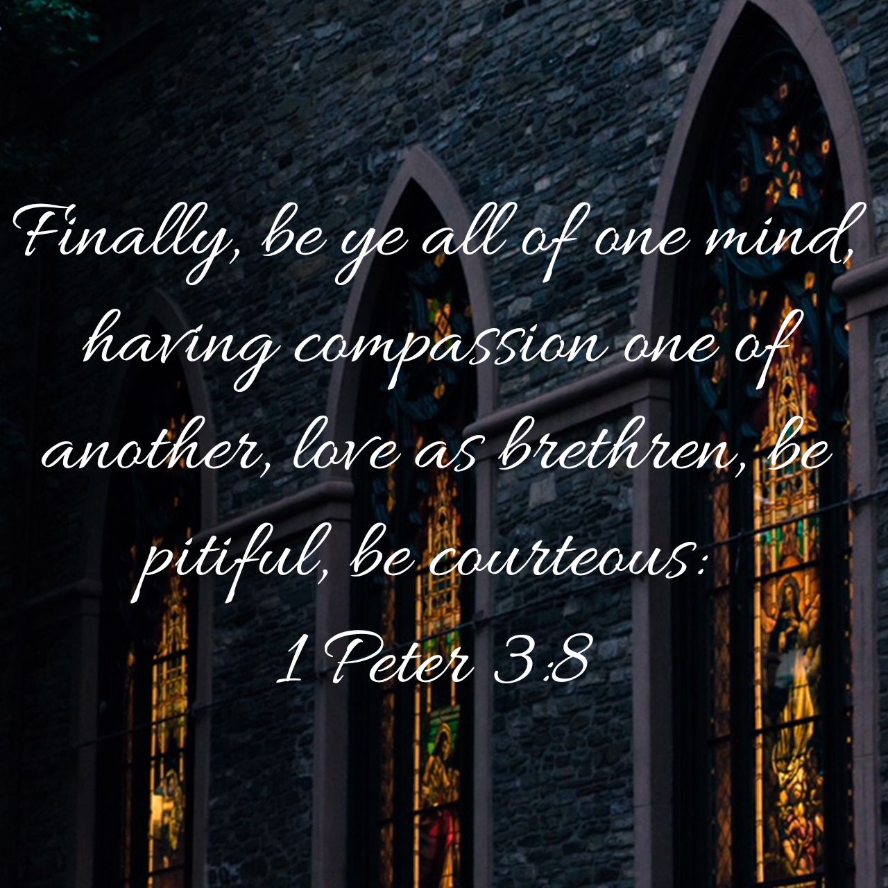 1 Peter 3- One Mind | Unashamed of Jesus