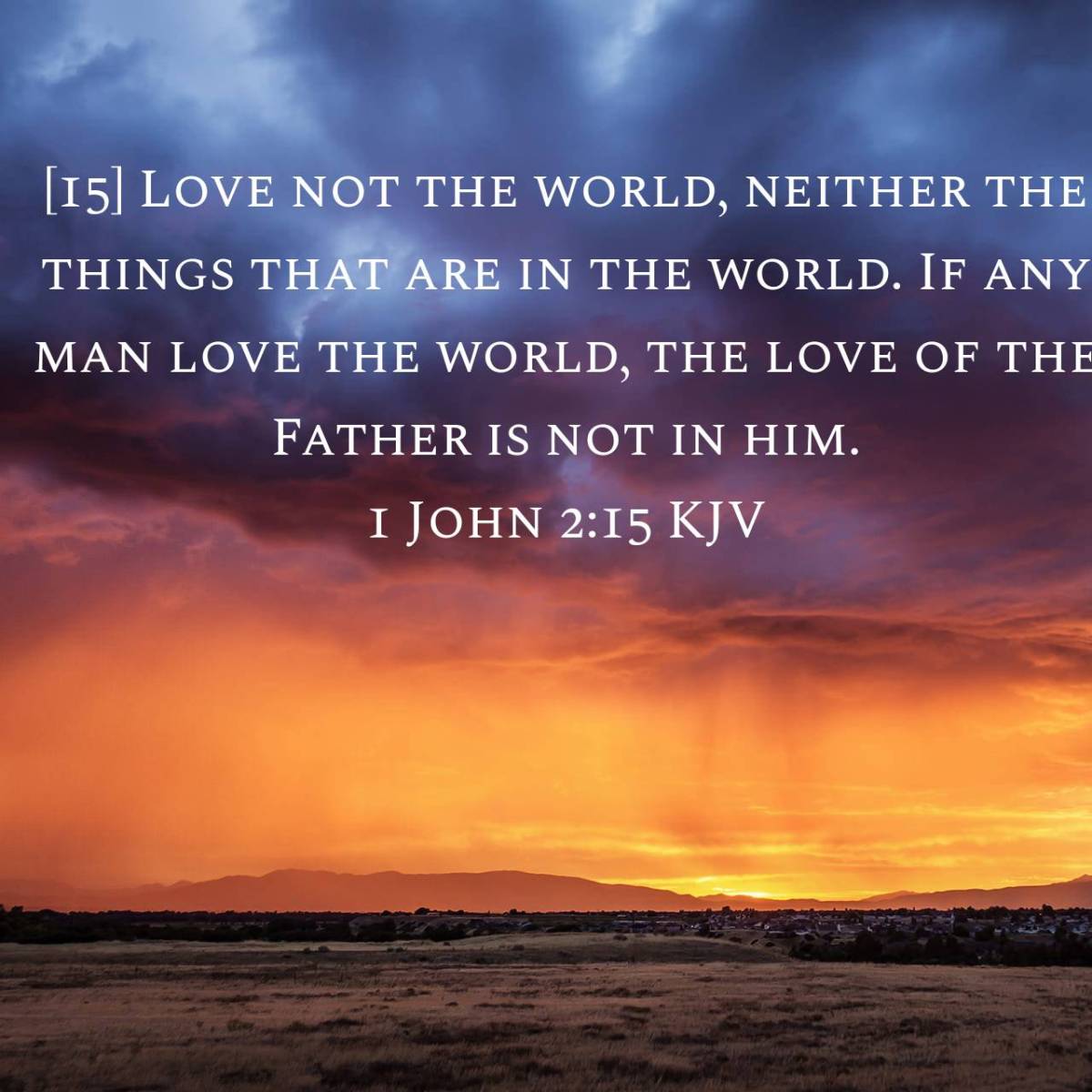 1 John 2- Don’t Love This World | Unashamed of Jesus