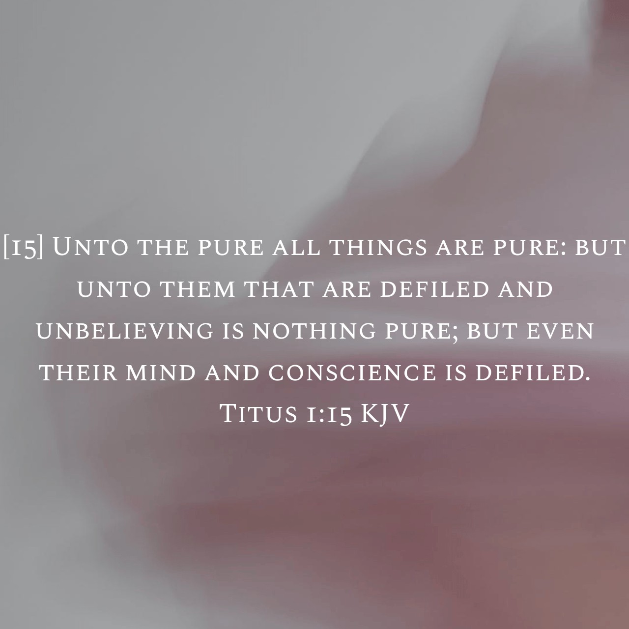 Titus 1- Pure In Heart | Unashamed of Jesus