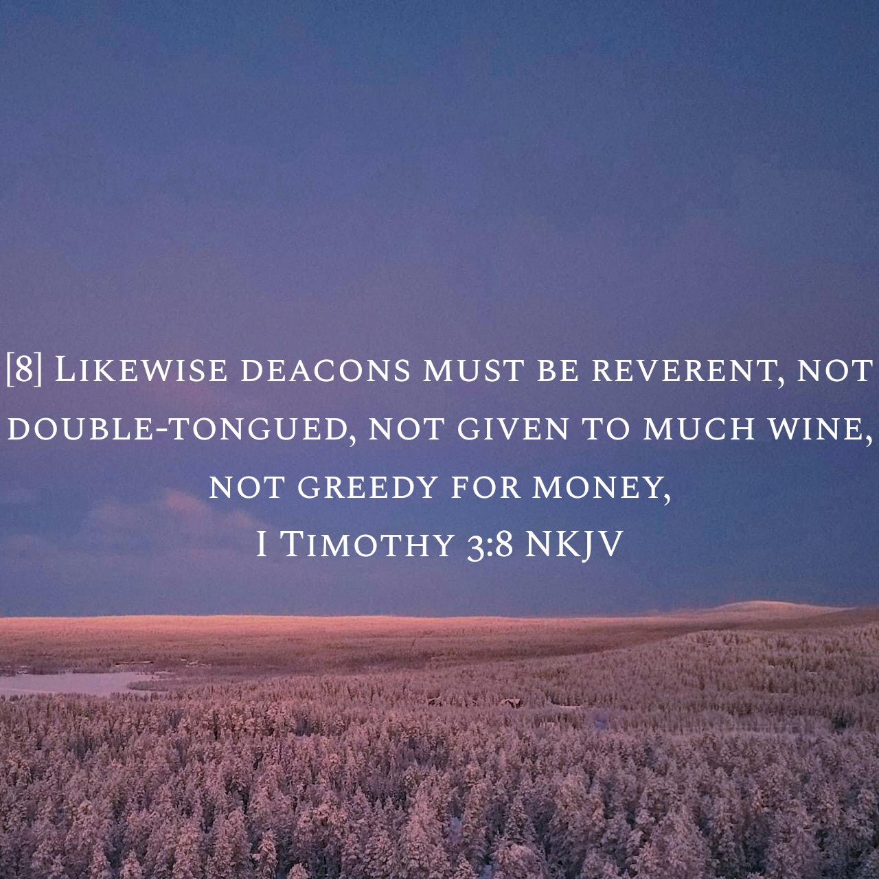 1 Timothy 3- Qualifications for Deacons | Unashamed of Jesus