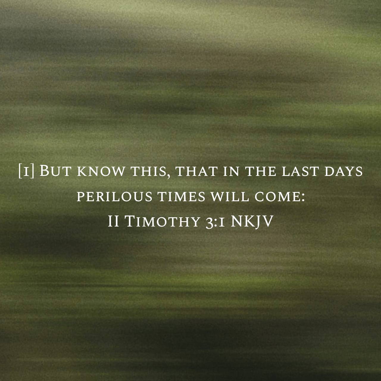 2 Timothy 3- Last Days | Unashamed of Jesus