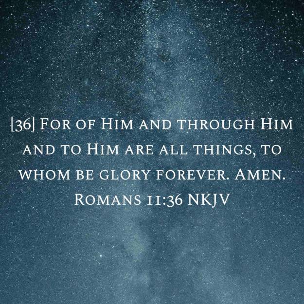 Romans 11- All Glory to God | Unashamed of Jesus